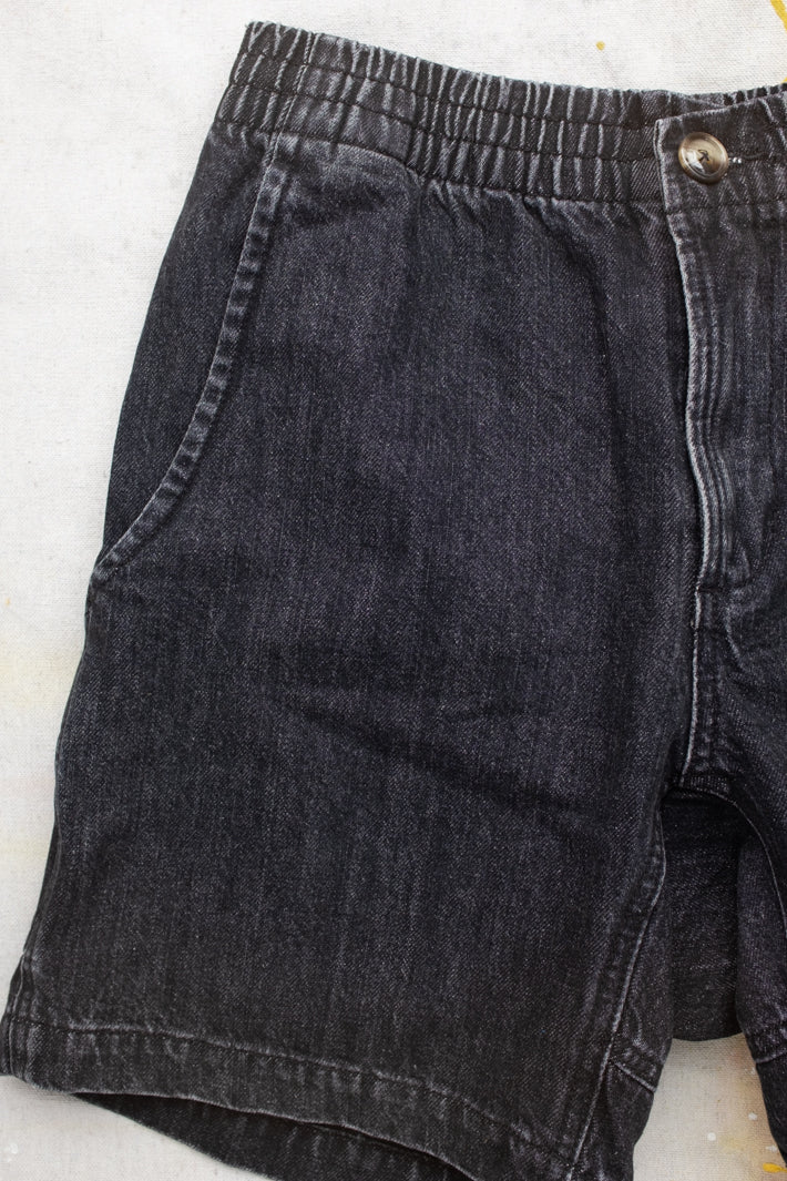 Pinnacle Work Shorts - Black Denim– Clothing and Home Goods in Los ...